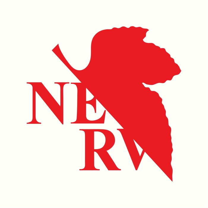 Jual Cutting Sticker Evangelion NERV Logo Vinyl Oracal - Hitam ...