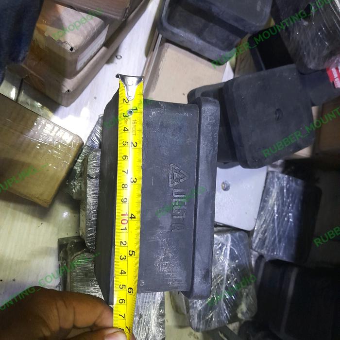 Jual Rubber engine mounting Genset ukuran 160X100X80mm 16X10X8cm kotak ...
