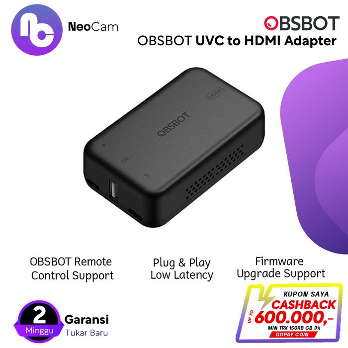 Jual OBSBOT 4K UVC Webcam to HDMI Adapter Converter - Jakarta Utara ...