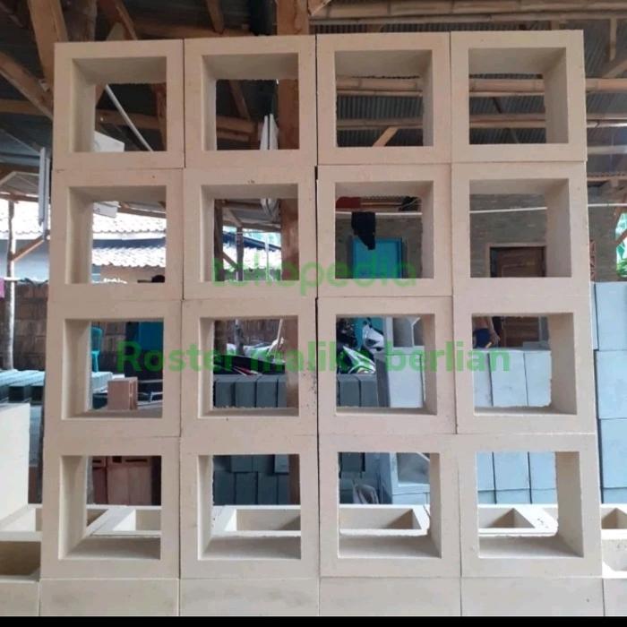 Jual roster minimalis beton kotak polos 15x15 - Kota Bandung - Roster ...