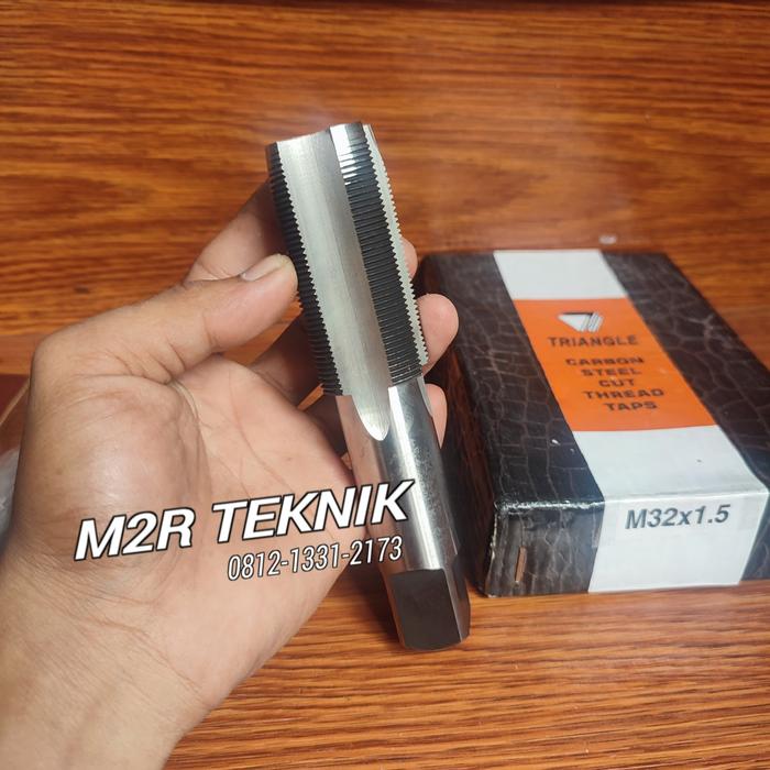 Jual TRIANGLE M32x1.5 Mata Han Tap Metric Thread Alat Ulir Drat Baut ...