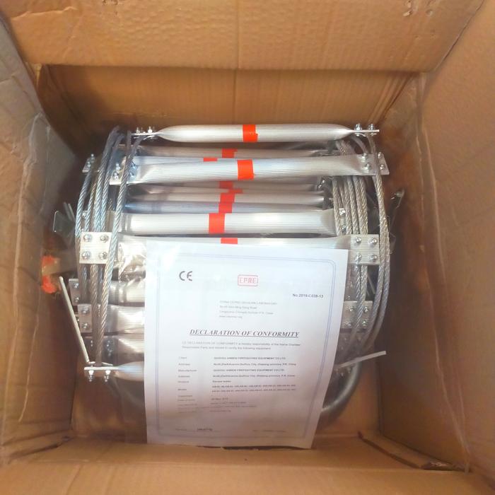 Jual Tangga Darurat Kebakaran Aluminium Gantung Jendela Fire Panjang 15 ...