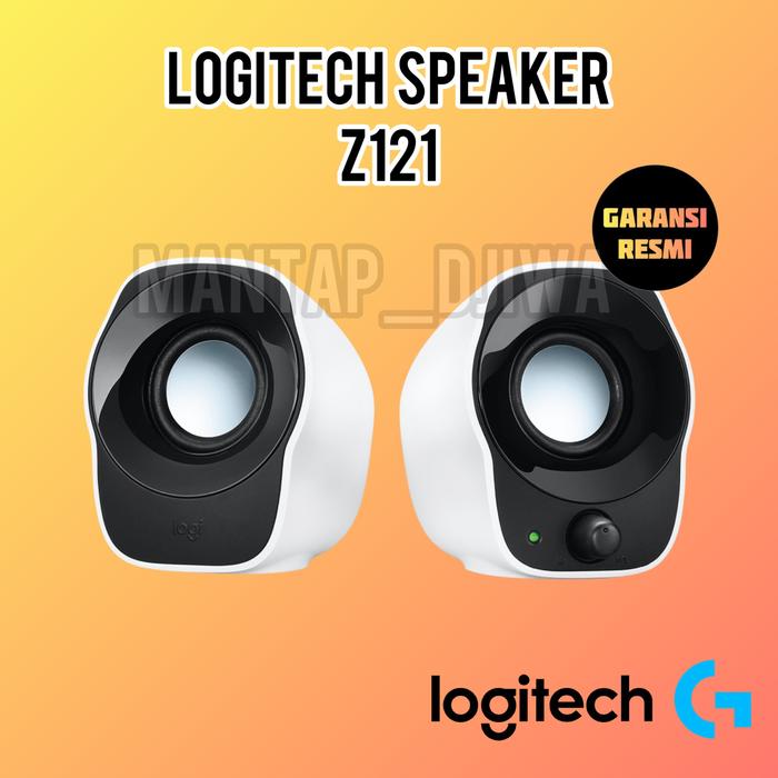 Jual Logitech Speaker Z121 3.5 mm jack audio 1.2W USB compact - Kota ...