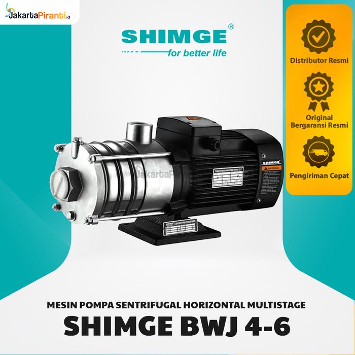 Jual Mesin Pompa Dorong Sentrifugal Horizontal Multistage Shimge BWJ 4 ...