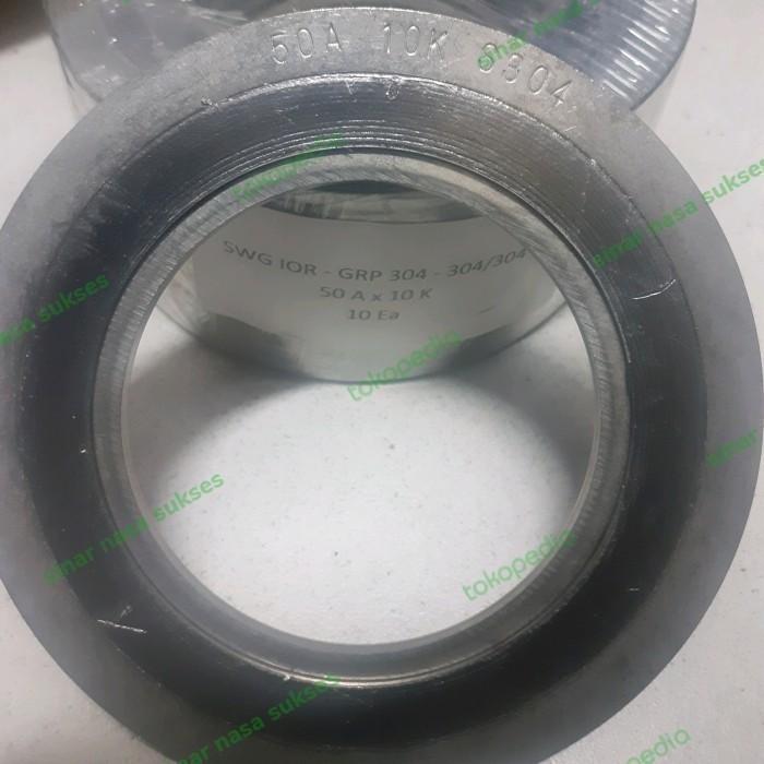 Jual SWG Jis10k stainless steel 10" inch DN 250 spiral wound gasket ...