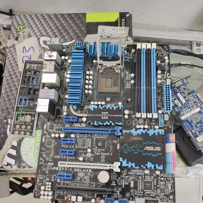 Jual mainboard Asus p8z77 v deluxe socket 1155 ddr3 - Kota Tanjung Pinang - skcom | Tokopedia