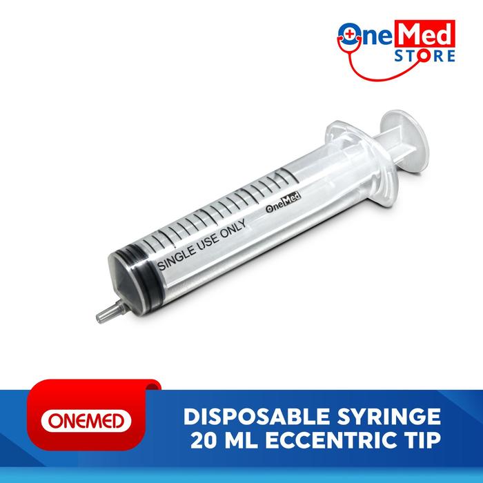 Jual Syringe 20cc Eccentric Tip - Lubang Samping Onemed pcs - Kota ...