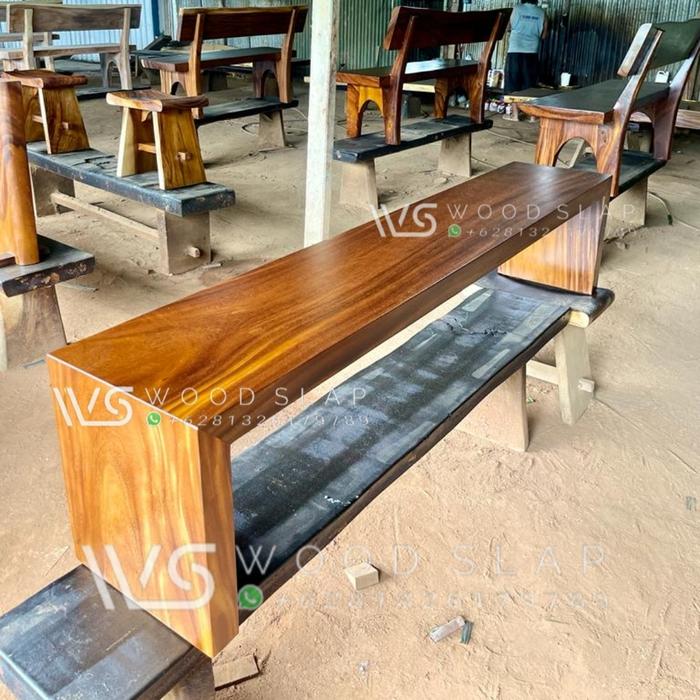 Jual Bangku Trembesi Solid Bench Kayu Suar 2 Meter - Kab. Jepara ...