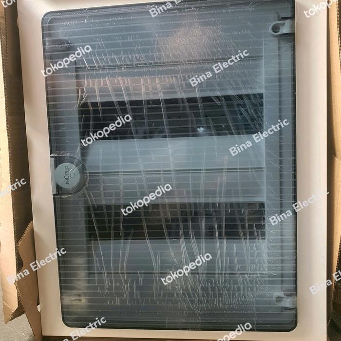 Jual Box MCB Hager 24 Group VF212TM / Box Fuse Hager 24 Module Inbow ...