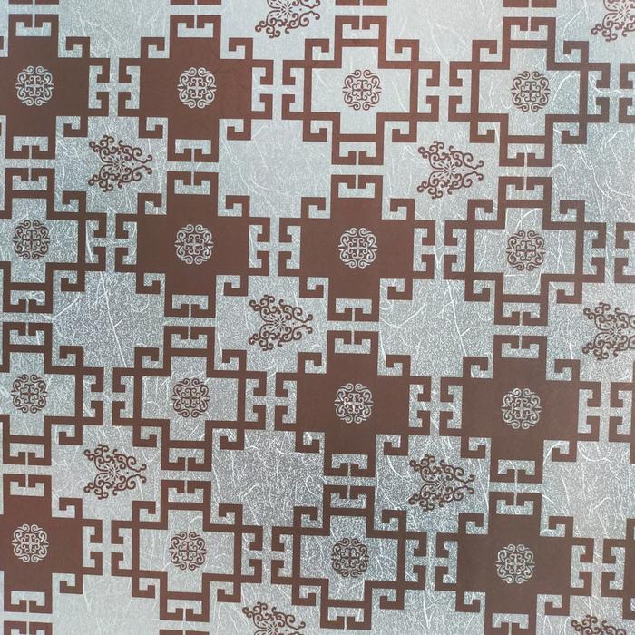 Jual pelapis kaca/Stiker kaca sandblast motif batik minimalis coklat ...