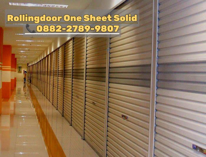 Jual rolling door one pintu sheet solid - Kab. Tangerang - Rollingdoor_Nusantara | Tokopedia