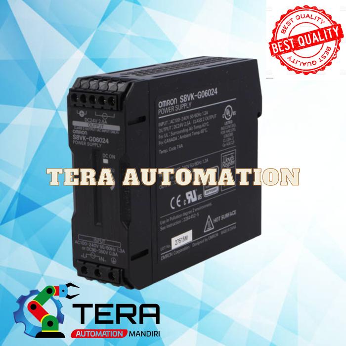 Jual S8VK-G06024 Power Supply Omron READY STOK - Jakarta Utara - Tera Automation | Tokopedia