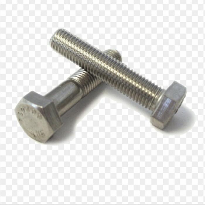 Jual baut mur stainless 304 m12 x 35 / bolt and nut stainless steel 304 ...