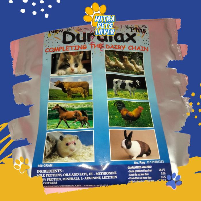Jual SUSU UNTUK HEWAN TERNAK - DURALAX 600GR - MENGANDUNG PROTEIN ...