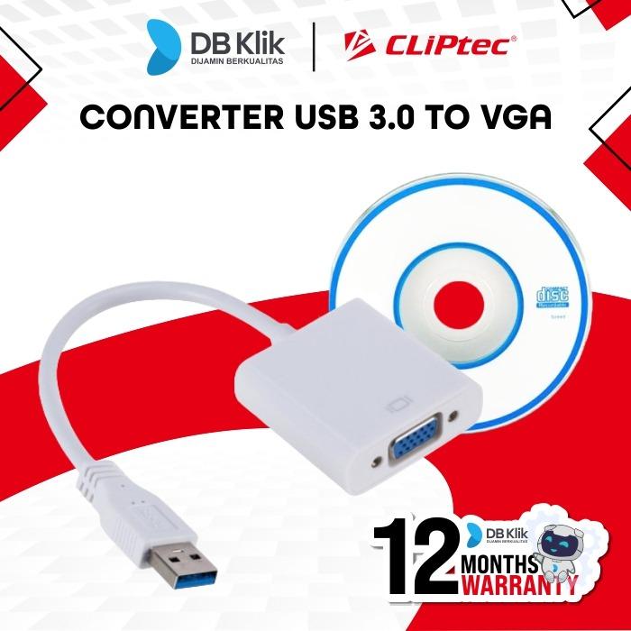 Jual Converter CLIPtec CL-CC UV USB 3.0 to VGA - CLIPtec USB 3.0 to VGA ...
