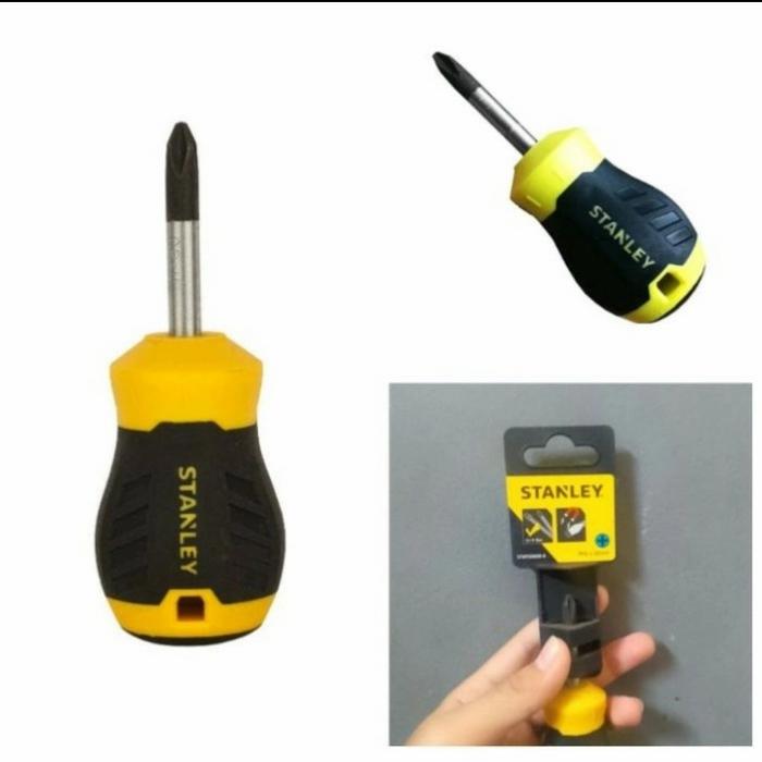Jual Stanley obeng plus pendek /obeng cebol #2 x 38mm STMT60808-8 ...