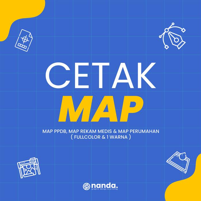 Jual CETAK MAP PERUMAHAN, MARKETING, PPDB SEKOLAH SD, MI, MTs, MA, SMA ...