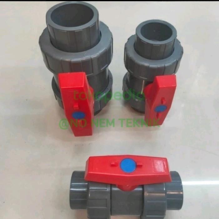 Jual ball valve true union pvc 4 inch / ball valve watermur pvc ...