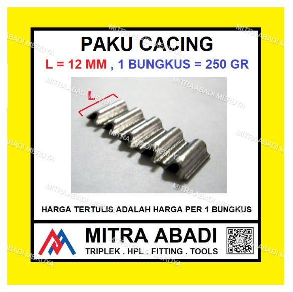 Jual Paku Cacing 12mm Paku Pengnyambung Triplek Penyambung Kayu - Kota ...