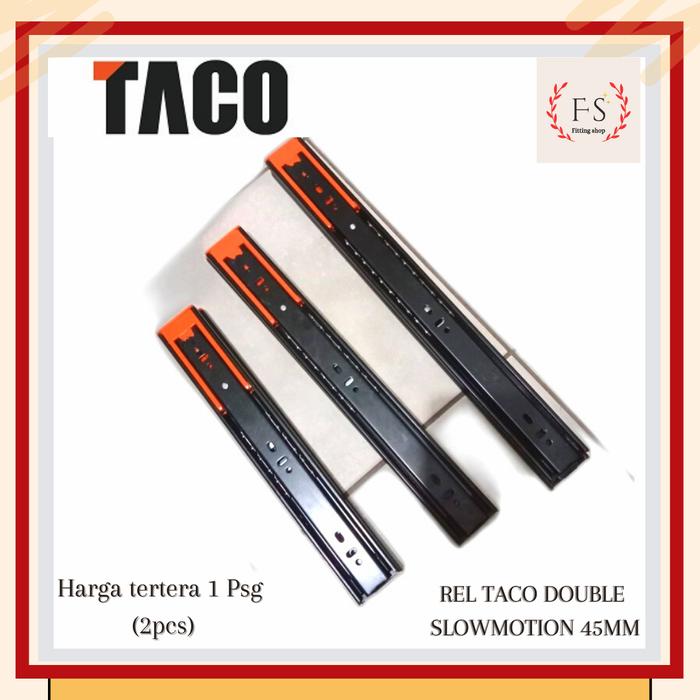 Jual TACO REL LACI SLOW MOTION/DOUBLE TRACK SOFT CLOSE - 30cm - Jakarta ...