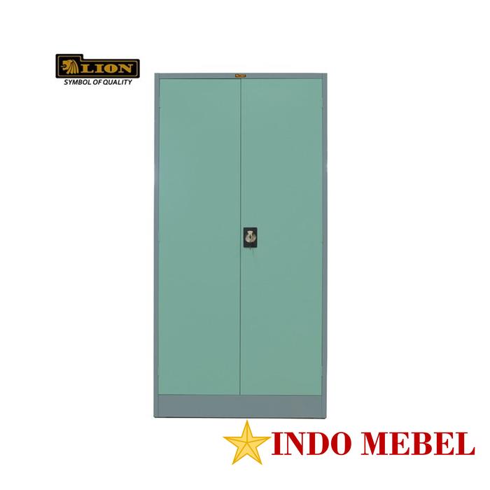 Jual lemari arsip lion L 33/LEMARI pintu plat besi READY MAKASSAR PROMO ...