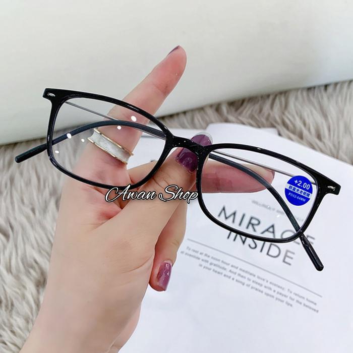 Jual Kacamata Baca Lensa Plus Anti Radiasi Blue Ray / Blue Light Sinar ...