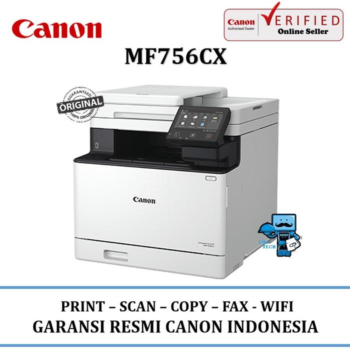 Promo Printer Canon Imageclass MF756CX Laser Colour Multifungsi Wifi ...