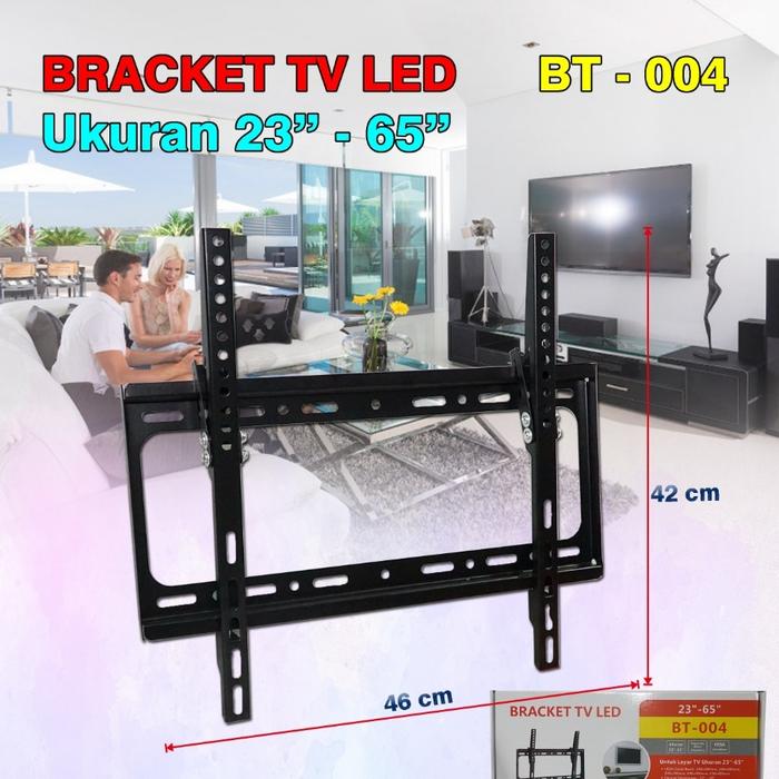 Jual Bracket TV 42 55 65 70 Inch Waterpass - BT-004 65" - Kota Bekasi ...