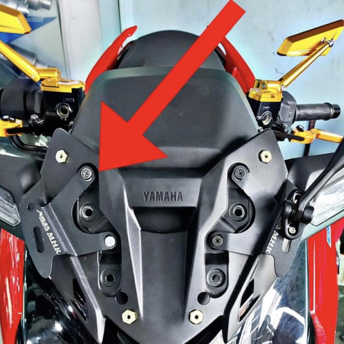 Jual Breket Serpo Spion Yamaha XMAX 2023 Bracket Spion XMAX New ...