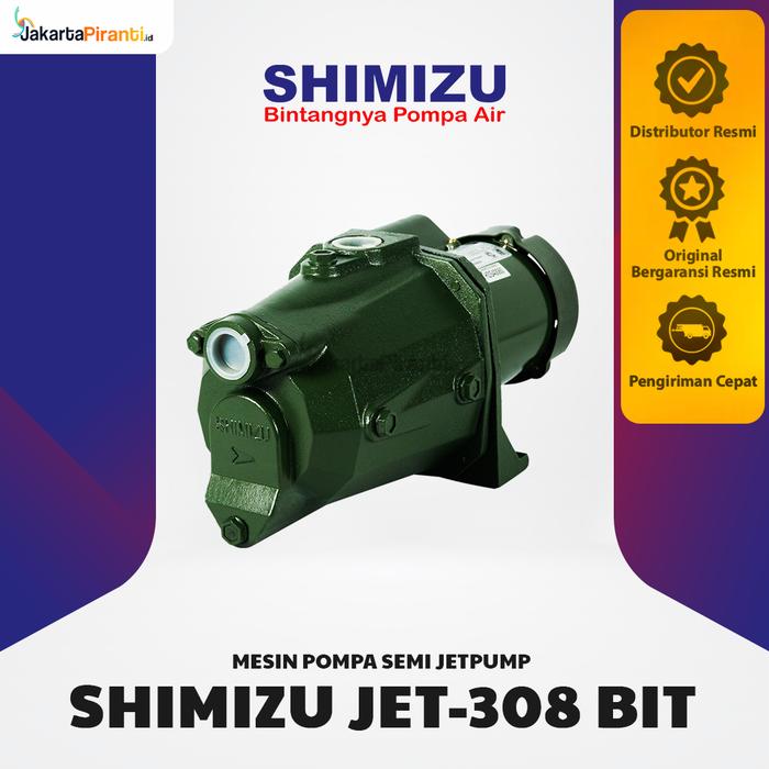 Promo Mesin Pompa Air Semi Jetpump Semijet Shimizu JET-308 BIT - Kota ...
