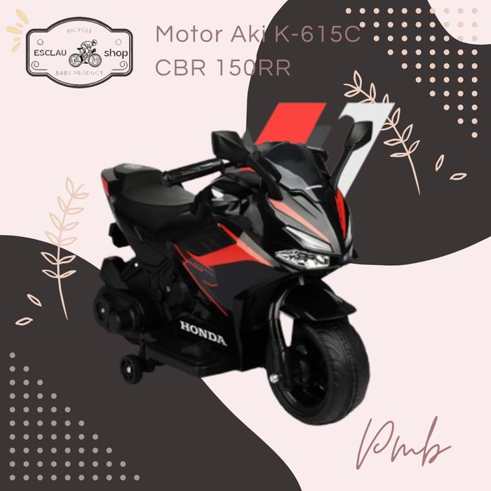 Jual Motor Aki Pmb K615C Mainan Kendaraan Anak Honda Cbr 150rr Cas ...