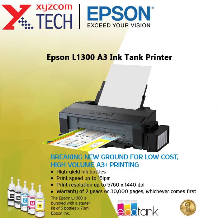 Jual Epson L1300 A3 Ink Tank Printer - Jakarta Pusat - xyzcom_tech ...