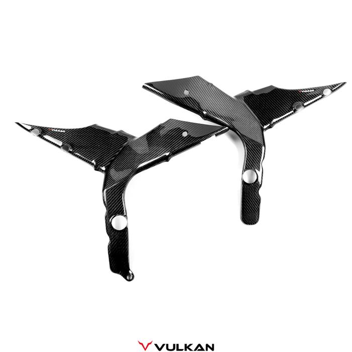 Jual Vulkan Frame Cover Kawasaki ZX25R ZX25RR ZX4RR Dry Carbon ...