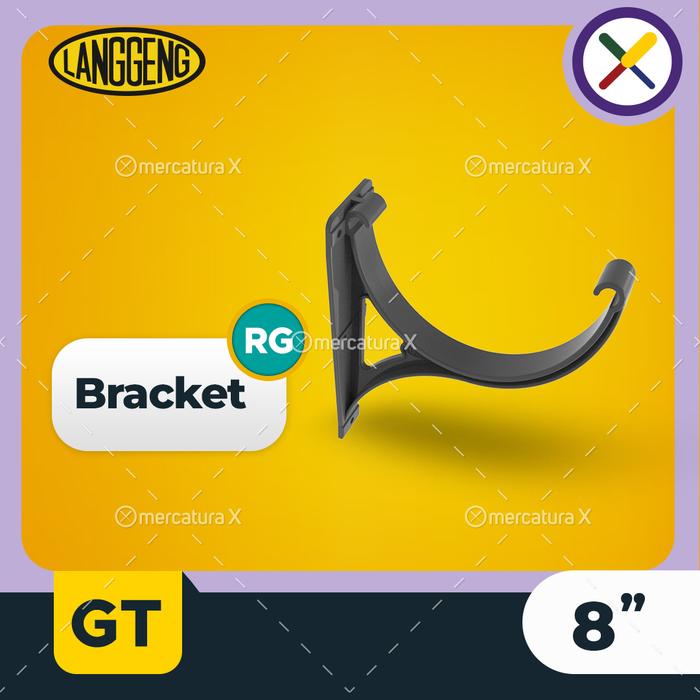 Jual Gantungan Talang Air Gutter Bracket RG - GT 8" / Fitting PVC - Kab ...