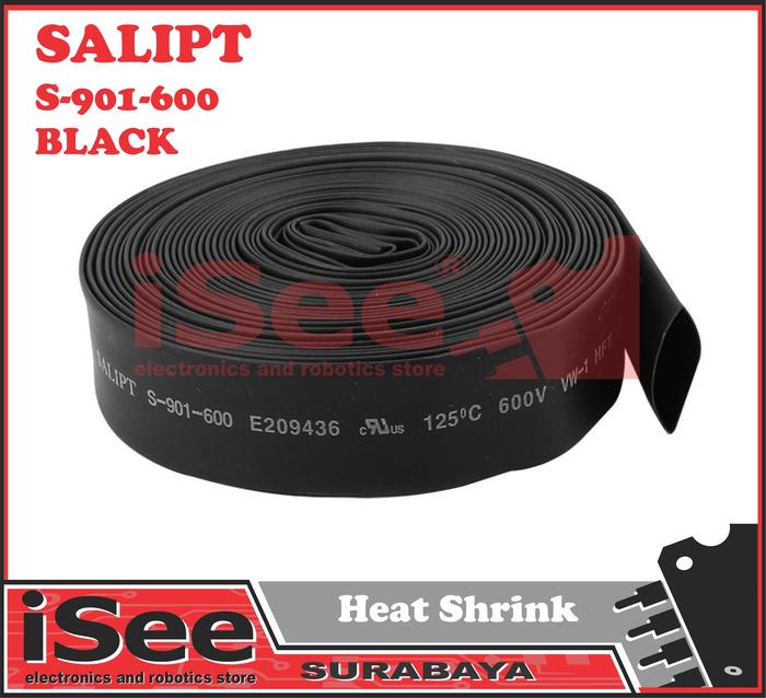 Jual HEAT SHRINK SALIPT 9mm Selongsong Isolasi Bakar 9 mm Selang 2:1 ...