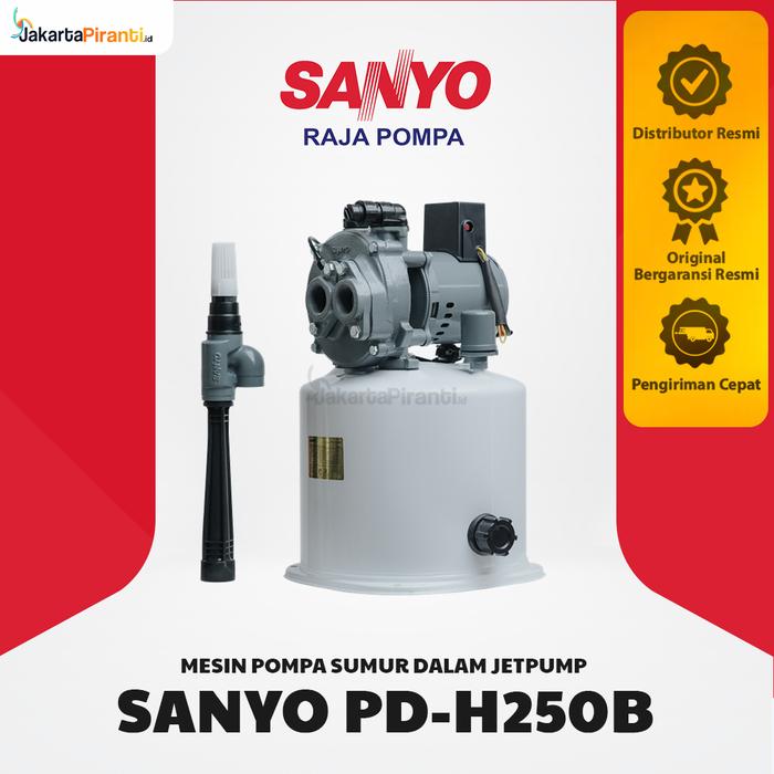 Jual Mesin Pompa Air Jetpump Sanyo PDH 250 B - PROMO TERBATAS - Kota ...