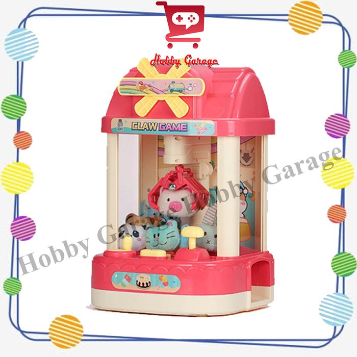 Jual Mainan Mesin Capit Boneka Claw Machine Game Anak Joy candy graber ...