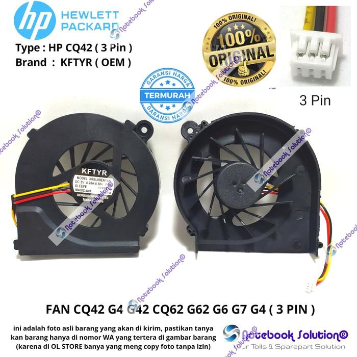 Jual KIPAS COOLING FAN HP CQ42 G4 G42 CQ62 G62 G6 G7 G4 3 Pin - Jakarta ...