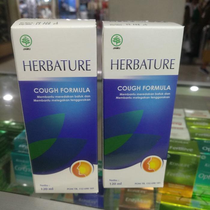 Jual Herbature COUGH FORMULA 120ml obat batuk herbal - Jakarta Pusat ...