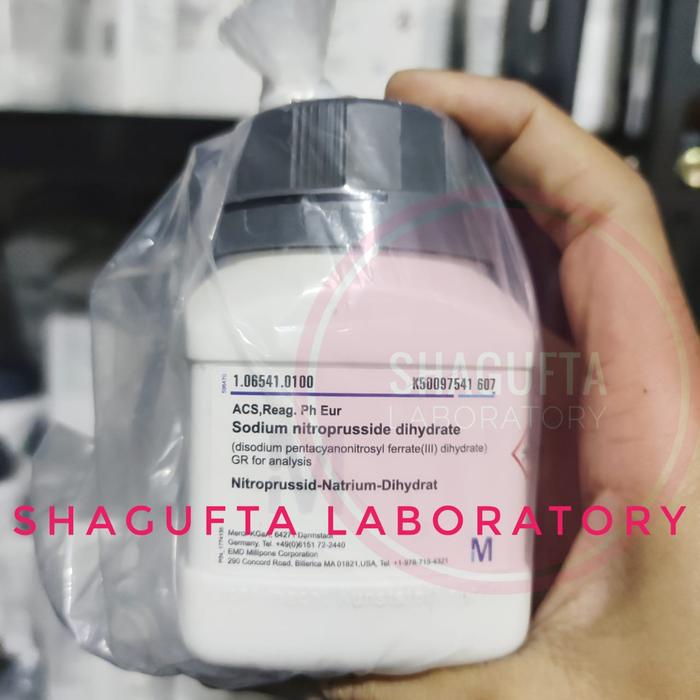 Jual Sodium Nitroprusside Dihydrate 100gr 106541 Natrium Nitroprusida ...