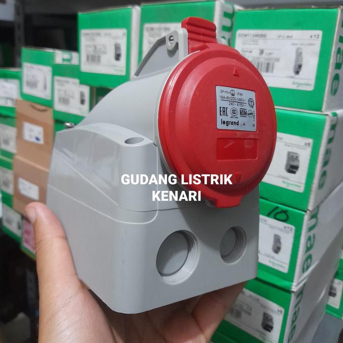 Jual Legrand Surface Mounting Socket Female 5Pin 5 Pin 16A 555159 ORIGINAL - Jakarta Pusat ...