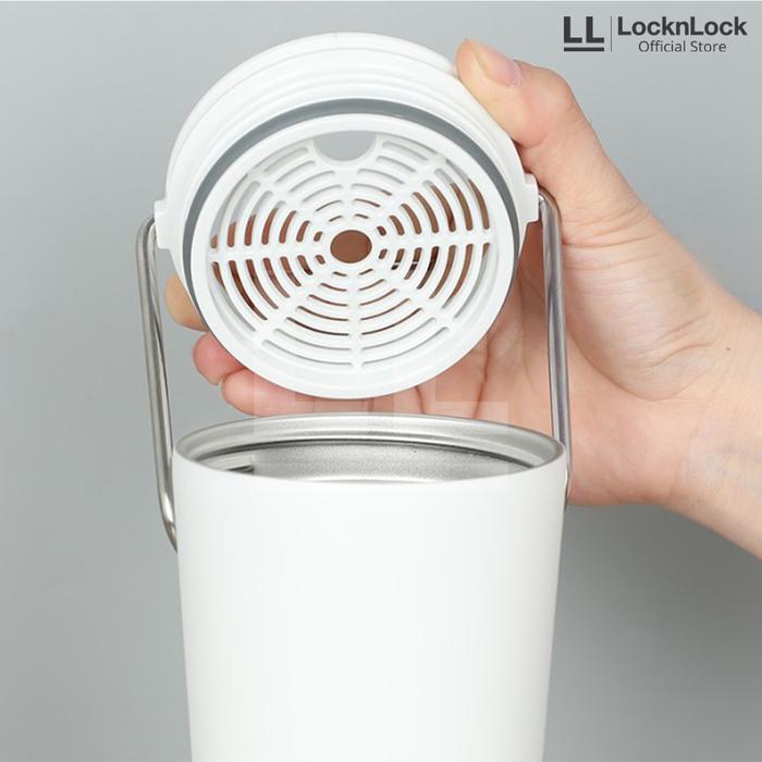 Jual Locknlock Bucket Tumbler Straw 540ml - Lhc4268 - Drak Pink Di ...