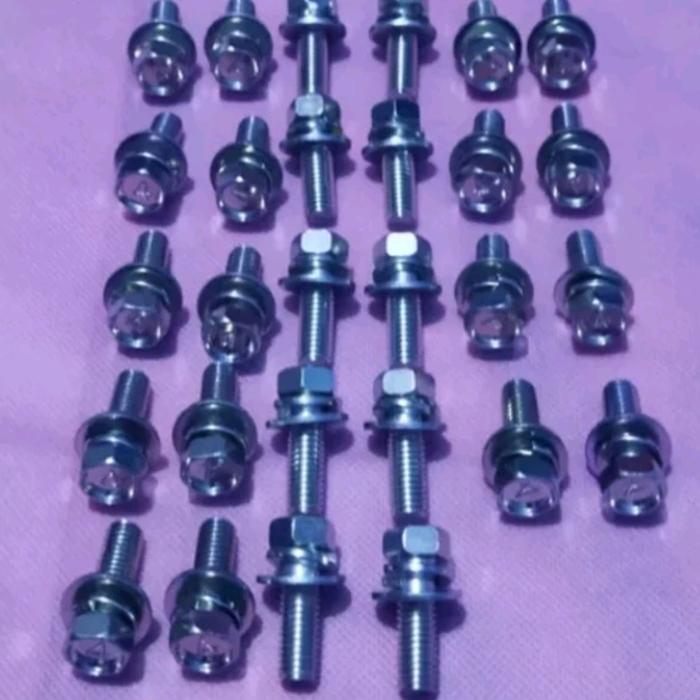 Jual ORIGINAL JAPAN BAUT DOUBLE RING PATEN SIZE 12 NO 4 FULL SET - Kab ...