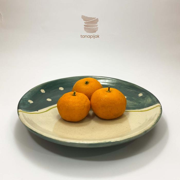 Jual Piring Keramik - Piring Makan Snack - Snack Platter | Rumi ...