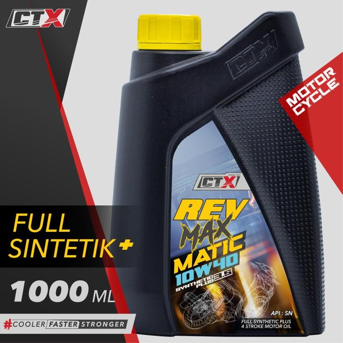 Jual CTX Rev Max Matic 10w40 - oli full sintetik motor Matic - Kota ...