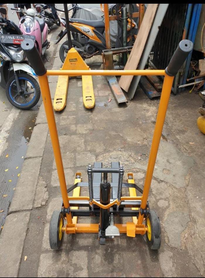 Jual Hand Straker Troley 200kg / Hand Forklip Troli Mini - Jakarta ...