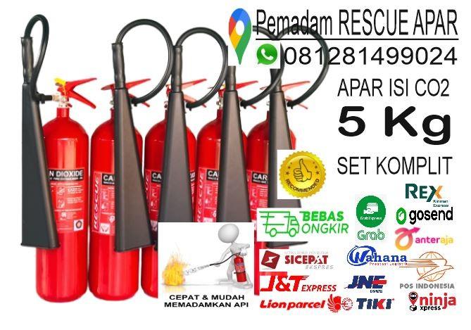 Jual Promo Sewa, Rental, Kontrak Tabung APAR Karbon Dioksida isi CO2 5 ...