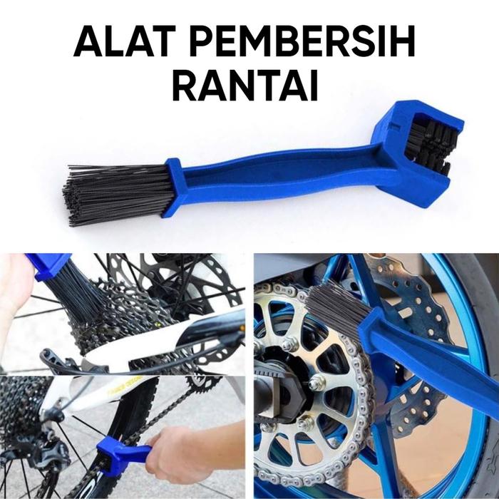 Jual Sikat Rantai Sepeda Motor U Shape Alat Pembersih Sprocket Gir ...
