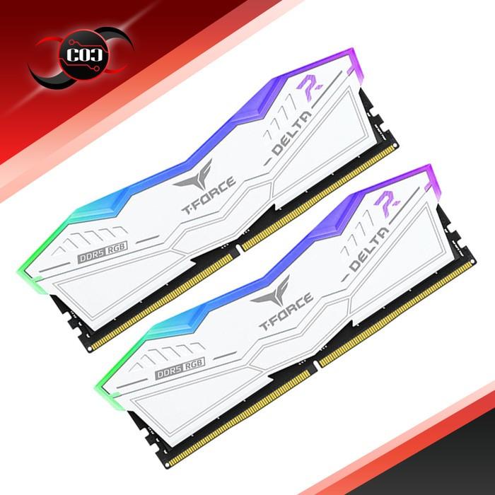 Promo Team T-Force Delta RGB DDR5 6000MHz Dual Channel 64GB (2x32GB ...