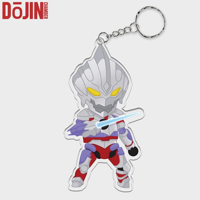 Jual Keychain Akrilik Ultraman Tiga | Chibi Series | Dojin Chamber - Kab. Sleman - Dojin Chamber ...